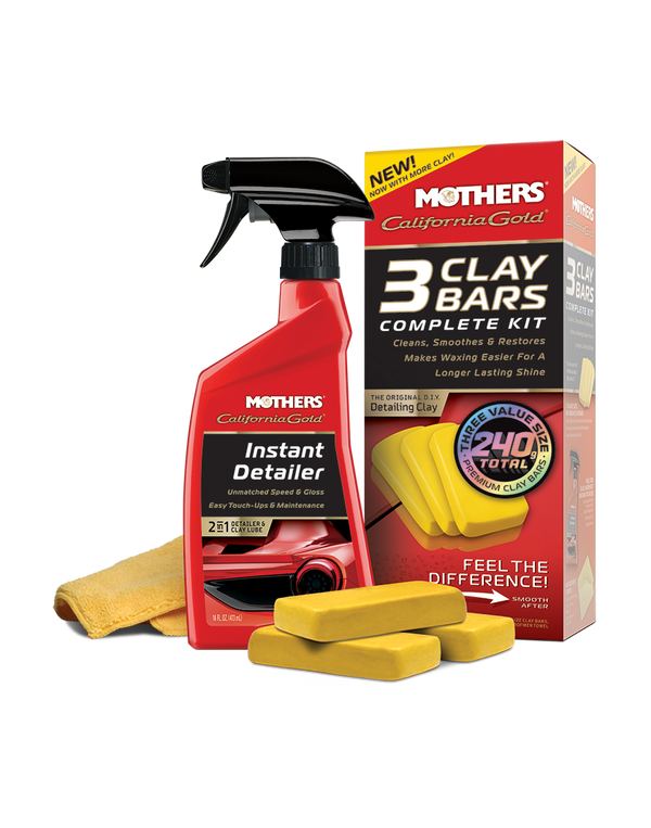 California Gold® Clay Bars – Mothers® Polish